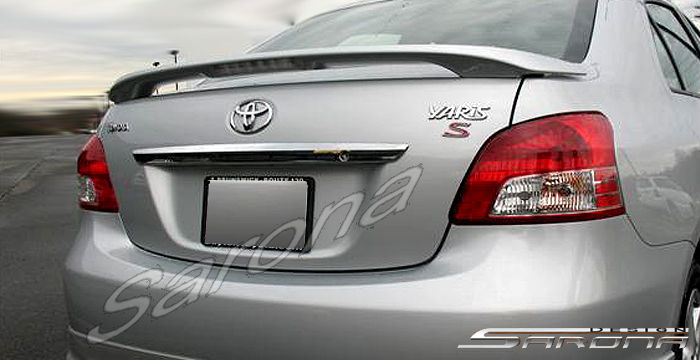 Custom Toyota Yaris All Trunk Wing - Sarona