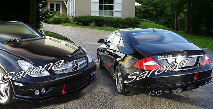 Custom Mercedes CLS All Body Kit - Sarona
