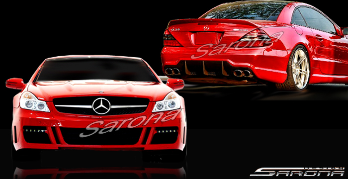 Custom Mercedes SL Convertible Body Kit (2009 - 2012) - $1990.00 ...