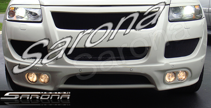 Custom VW Toureg All Front Bumper - Sarona