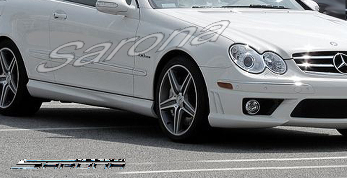 Custom Mercedes CLK All Side Skirts - Sarona
