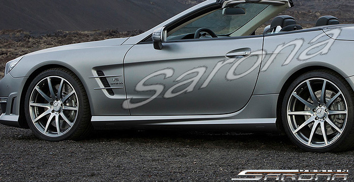 Custom Mercedes SL All Side Skirts - Sarona