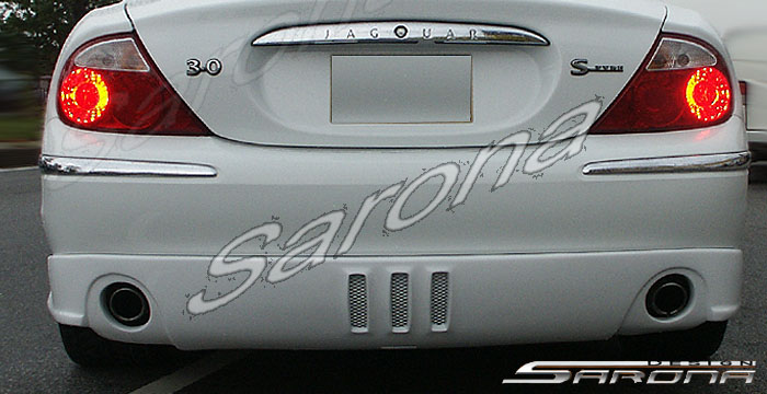 Custom Jaguar S Type All Rear Lip/Diffuser - Sarona