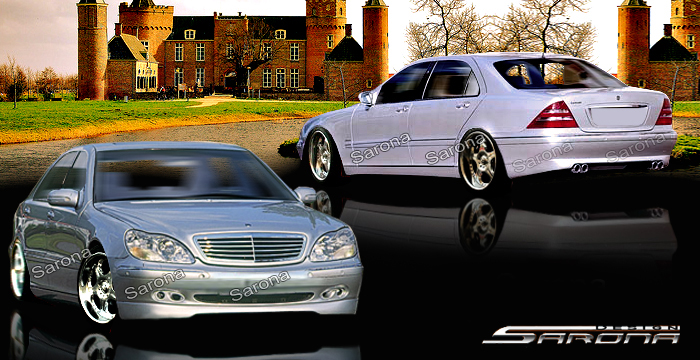 Custom Mercedes S Class All Body Kit - Sarona