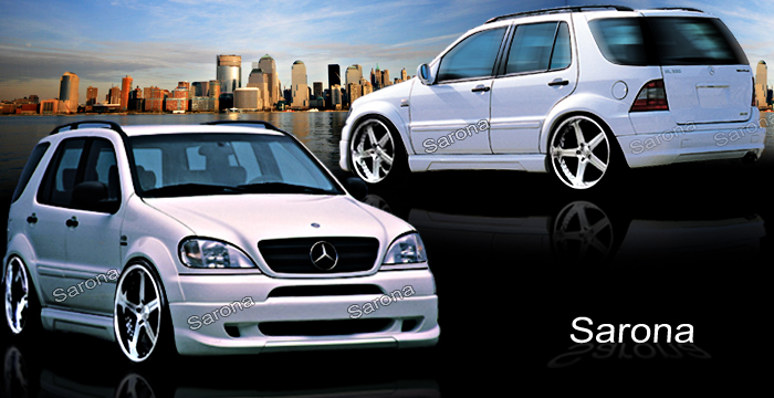 Custom Mercedes ML 2001 Body Kit - Sarona