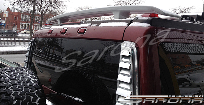 Custom Hummer H2 All Roof Wing - Sarona