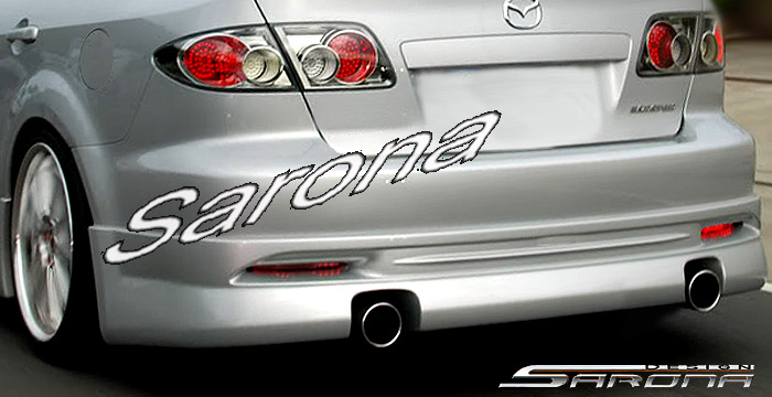Custom Mazda 6 All Rear Lip/Diffuser - Sarona
