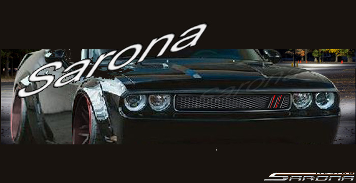 Custom Dodge Challenger All Grill - Sarona