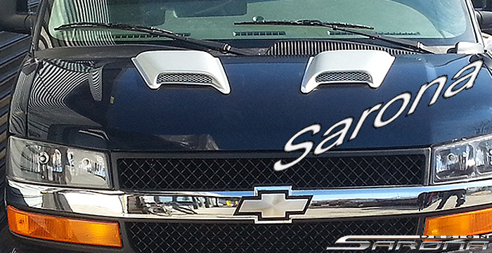 Custom Chevy Express Van 2023 Hood Scoop - Sarona