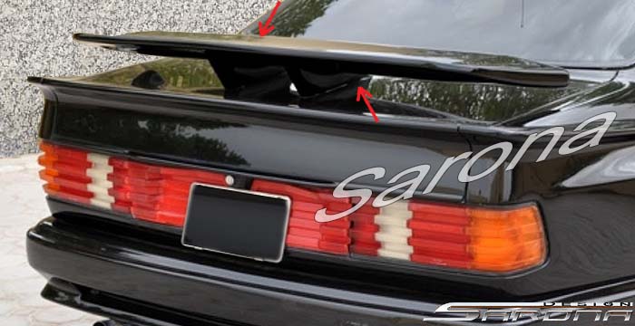 Custom Mercedes SEC All Trunk Wing - Sarona