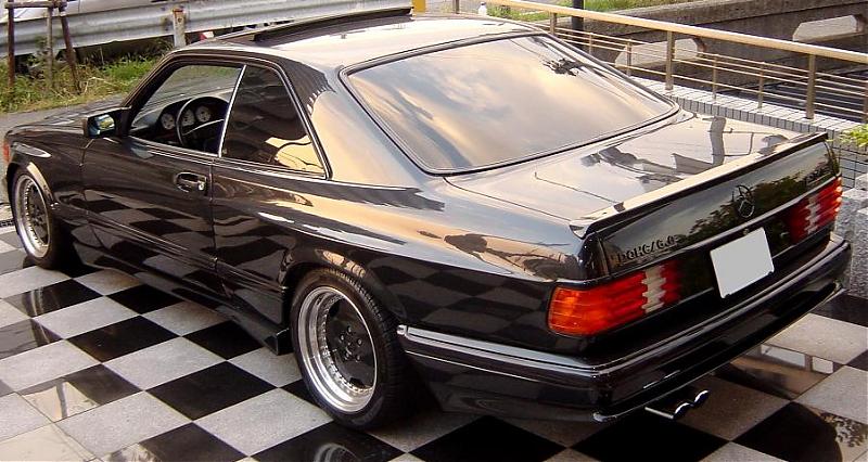 Custom Mercedes SEC All Trunk Wing - Sarona
