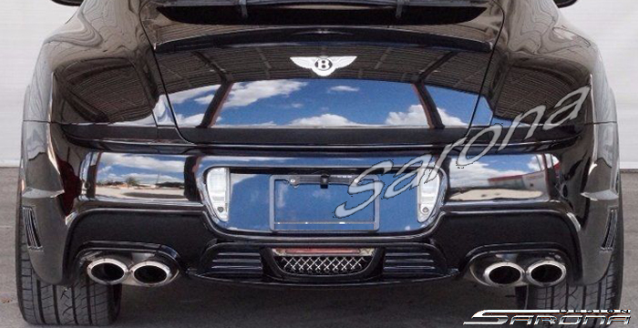 Custom Bentley GT 2006 Rear Bumper - Sarona