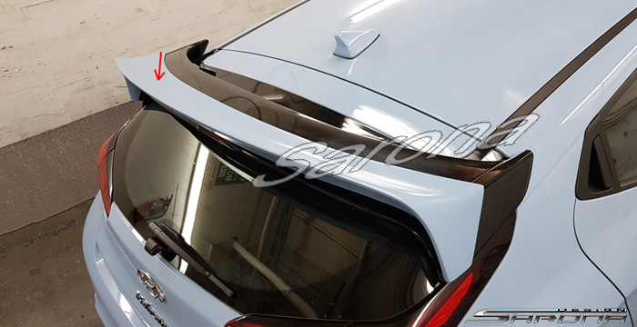 Custom Hyundai Veloster All Roof Wing - Sarona