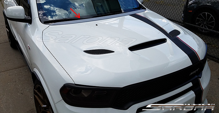 Custom Dodge Durango 2018 Wiper Cowl - Sarona