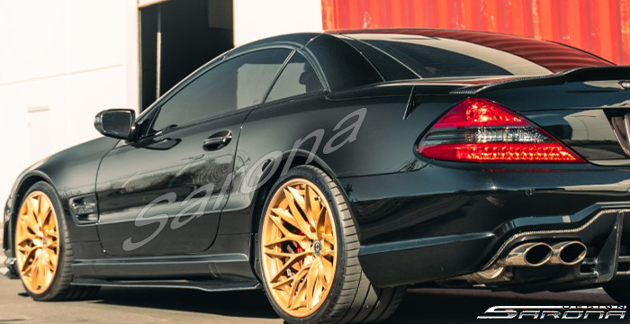 Custom Mercedes SL 2009 Side Skirts - Sarona