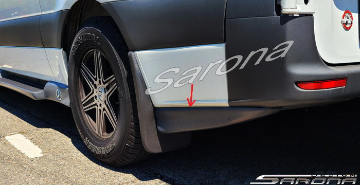 Custom Mercedes Sprinter 2022 Side Skirts - Sarona
