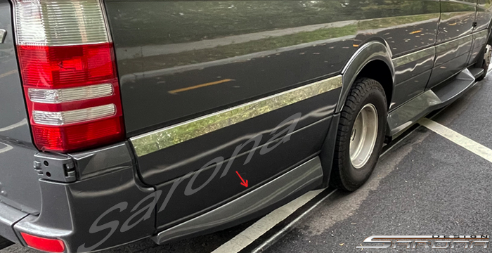 Custom Mercedes Sprinter 2021 Side Skirts - Sarona