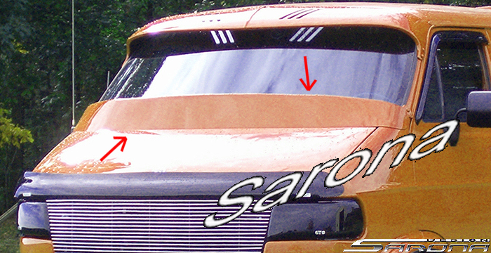 Custom Dodge Van All Wiper Cowl - Sarona