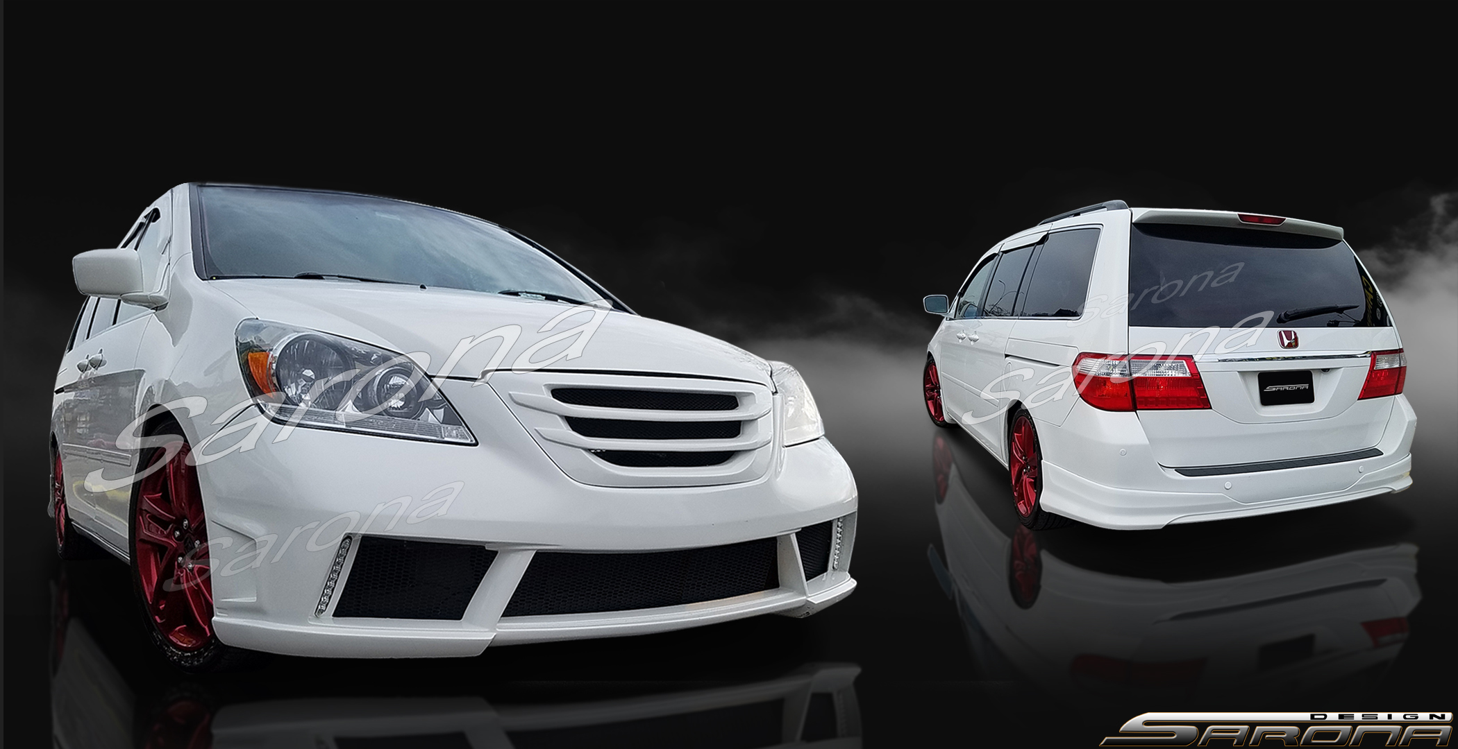 Custom Honda Odyssey 2010 Body Kit - Sarona