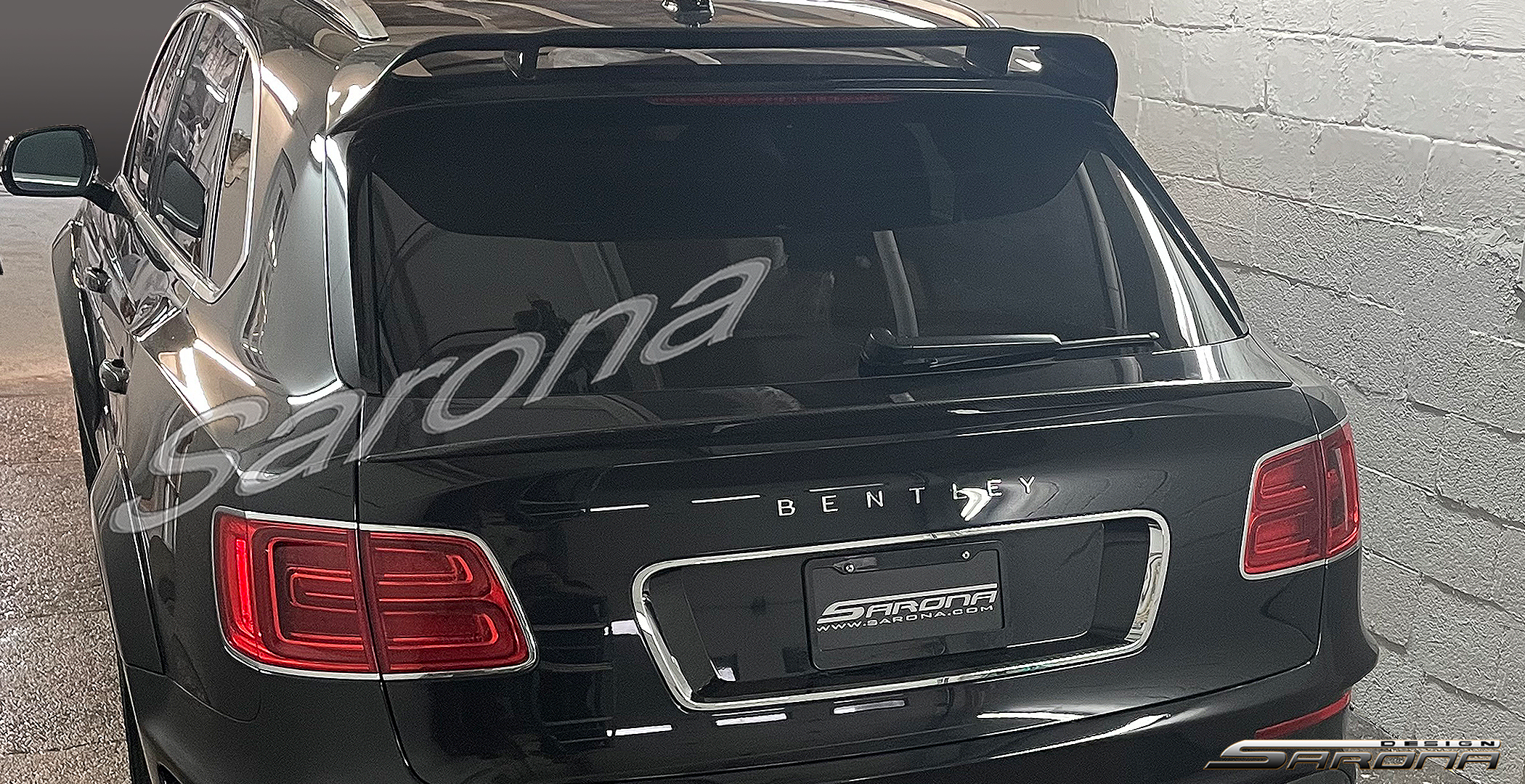 Custom Bentley Bentayga All Roof Wing - Sarona