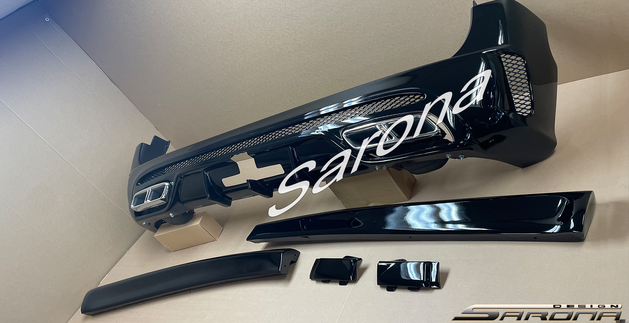 Custom Mercedes Sprinter 2018 Rear Bumper - Sarona