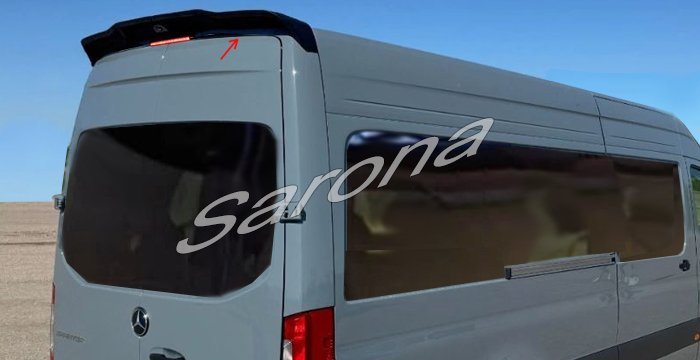 Custom Mercedes Sprinter 2022 Roof Wing - Sarona